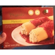 Priano Manicotti, Tubed Pasta Filled With Ricotta And Romano Cheese ...