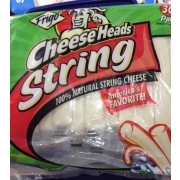 Frigo Cheese Heads String Cheese, Mozzarella: Calories, Nutrition ...