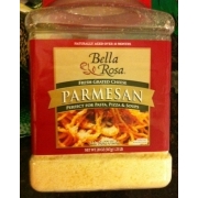 Bella Rosa Fresh Grated Cheese Parmesan: Calories, Nutrition Analysis ...