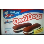 Drake's Devil Dogs Creme Filled Cake: Calories, Nutrition Analysis ...