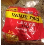 Levy's Bread, Real Jewish Rye, Everything: Calories, Nutrition Analysis ...