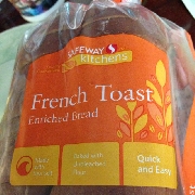 User added: Safeway French Toast Enriched Bread: Calories, Nutrition ...