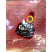 Del Duca Pork, Prosciutto, Ham, Uncooked, Unsmoked: Calories, Nutrition ...