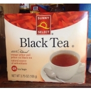 Sunny Select Black Tea: Calories, Nutrition Analysis & More | Fooducate
