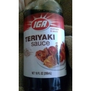 Iga Sauce, Teriyaki, Marinade & Sauce: Calories, Nutrition Analysis ...