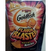 Pepperidge Farm Goldfish Nacho Flavor Blasted Baked Snack Crackers ...