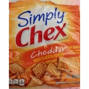 Simply Chex Cheddar Flavor Snacks: Calories, Nutrition Analysis & More ...
