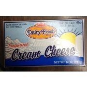 Dairy Fresh Cream Cheese, Pasteurized: Calories, Nutrition Analysis ...