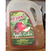 Ryan's Apple Cider Juice: Calories, Nutrition Analysis & More | Fooducate