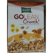 Kashi Go Lean Crunch, Honey Almond Flax Cereal: Calories, Nutrition ...