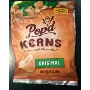 Pop'd Kerns A Corn Crunch Popcorn, Original: Calories, Nutrition ...