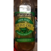 Best Choice 100% Pure Olive Oil: Calories, Nutrition Analysis & More ...