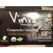 Vinis Premium Tea, Gunpowder Green Tea: Calories, Nutrition Analysis ...
