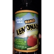Great Value Mango Lemonade Flavored Beverage With Other Natural Flavors ...
