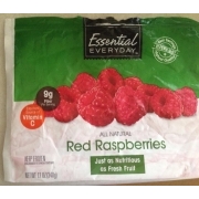 Essential Everyday Red Raspberries: Calories, Nutrition Analysis & More ...