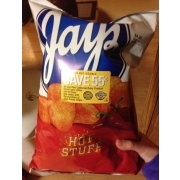 Jays Hot Stuff Chips: Calories, Nutrition Analysis & More | Fooducate