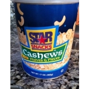 Star Snacks Cashews: Calories, Nutrition Analysis & More | Fooducate