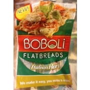 Boboli Italian Herb Flatbreads: Calories, Nutrition Analysis & More ...