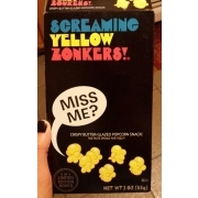 Screaming Yellow Zonkers Crispy Butter Glazed Popcorn Snack: Calories ...