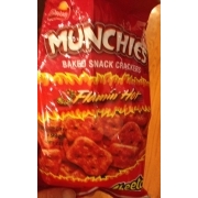 Munchies Flamin Hot Baked Snack Crackers: Calories, Nutrition Analysis ...