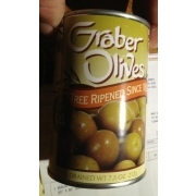 Graber Olives, Tree Ripened: Calories, Nutrition Analysis & More ...