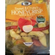 Country Fresh Sweet & Crunchy Honey Crisp Apple Slices: Calories ...