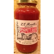 L.E. Roselli's Spaghetti Sauce, Meat Flavored: Calories, Nutrition ...