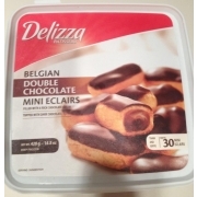 Delizza Belgian Double CHocolate Mini Eclairs: Calories, Nutrition ...