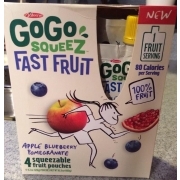 Materne GoGo Squeez Apple, Blueberry, Pomegranate, Squeezable Fruit ...
