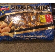 KC Candy Artificially Flavored Ginger Candies: Calories, Nutrition ...