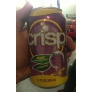 Crisp Soda, Grape: Calories, Nutrition Analysis & More | Fooducate