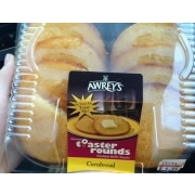 Awrey's Toaster Rounds Corn bread: Calories, Nutrition Analysis & More ...
