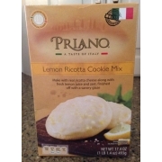 Priano Lemon Ricotta Cookie Mix: Calories, Nutrition Analysis & More ...