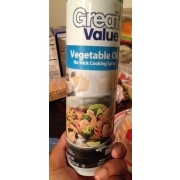Great Value Vegetable Oil, Cooking Spray: Calories, Nutrition Analysis ...