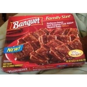Banquet Barbecue Sauce And Boneless Pork Riblet Shaped Patty: Calories ...