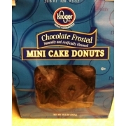 Kroger Chocolate Frosted, Mini Cake Donuts: Calories, Nutrition ...