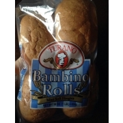 Turano Bambino Rolls: Calories, Nutrition Analysis & More | Fooducate