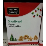 Market Pantry Shortbread Cookies With Sprinkles: Calories, Nutrition ...