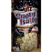 Utz Snow Balls White Cheddar Cheese Balls: Calories, Nutrition Analysis ...