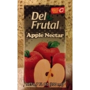 Del Frutal Apple Nectar: Calories, Nutrition Analysis & More | Fooducate