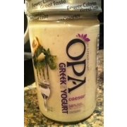 Opa Greek Style Caesar Yogurt Dressing: Calories, Nutrition Analysis ...