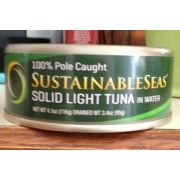 Sustainableseas Solid Light Tuna In Water: Calories, Nutrition Analysis ...