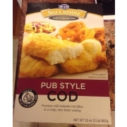High Liner Sea Cuisine, Chef's Collection, Pub Style Cod: Calories ...