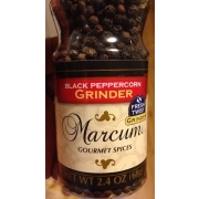 Marcum Gourmet Spices, Black Peppercorn Grinder: Calories, Nutrition ...