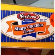 Key Food Cheese, Sharp Cheddar: Calories, Nutrition Analysis & More ...