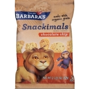 BARBARA'S Snackimals, Chocolate Chip: Calories, Nutrition Analysis ...