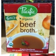 Pacific Beef Broth: Calories, Nutrition Analysis & More | Fooducate