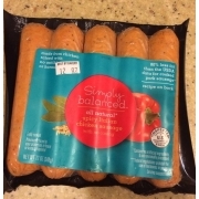 Simply Balanced Spicy Italian Chicken Sausage: Calories, Nutrition ...