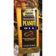 Hain Pure Foods, 100% Expeller Pressed Peanut Oil: Calories, Nutrition ...