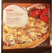 Meijer Thin Crust, Pizza, Bbq Chicken: Calories, Nutrition Analysis ...